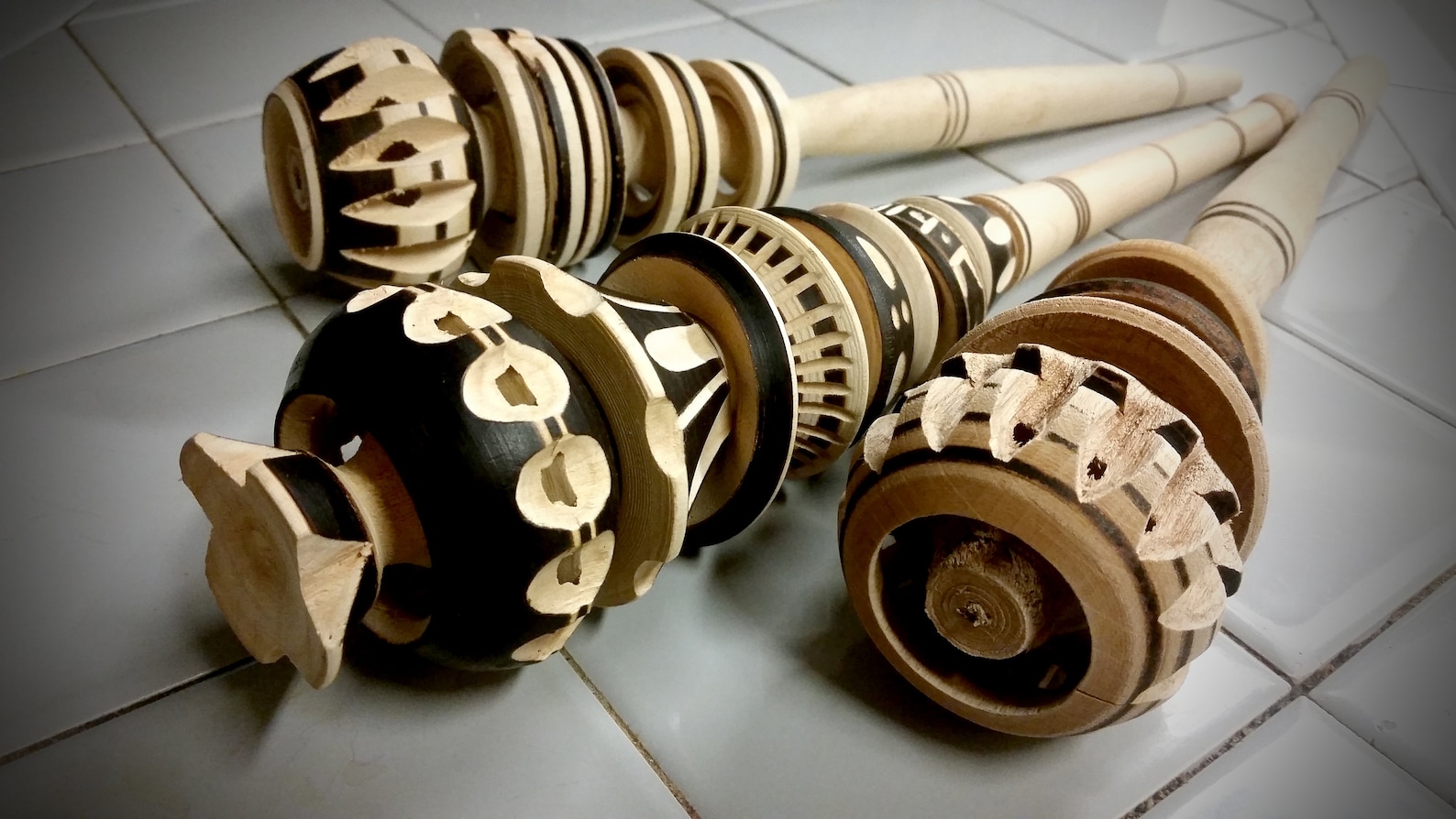 Mexican Molinillo Wooden Whisk for Hot Chocolate From Baja | Etsy