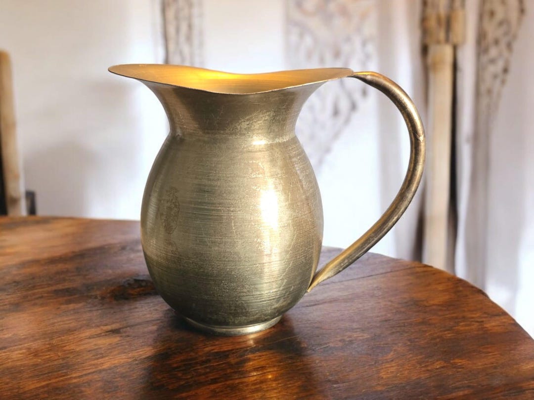 Handmade Moroccan Brass Jug Luxury Decorative Vase for Elegant Home ...