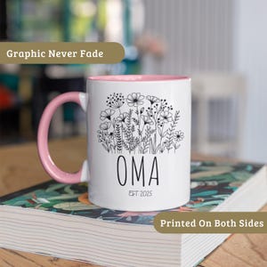New Oma Opa Mug, Pregnancy Announcement, Baby Announcement, New Oma Gift, New Opa Gift, New Oma ...