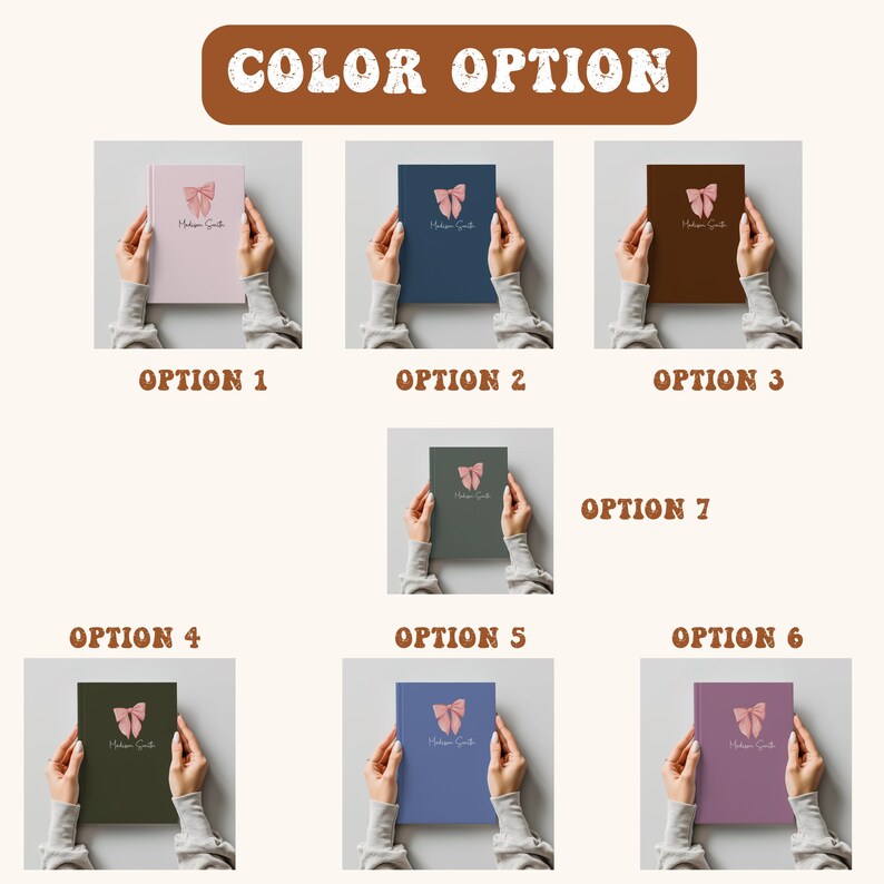 Personalized Notebook With Name, Hardcover Journal Matte, Custom ...