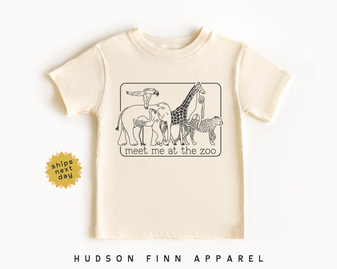 Meet Me at the Zoo Shirt, Matching Zoo Shirts for Toddlers, Matching ...