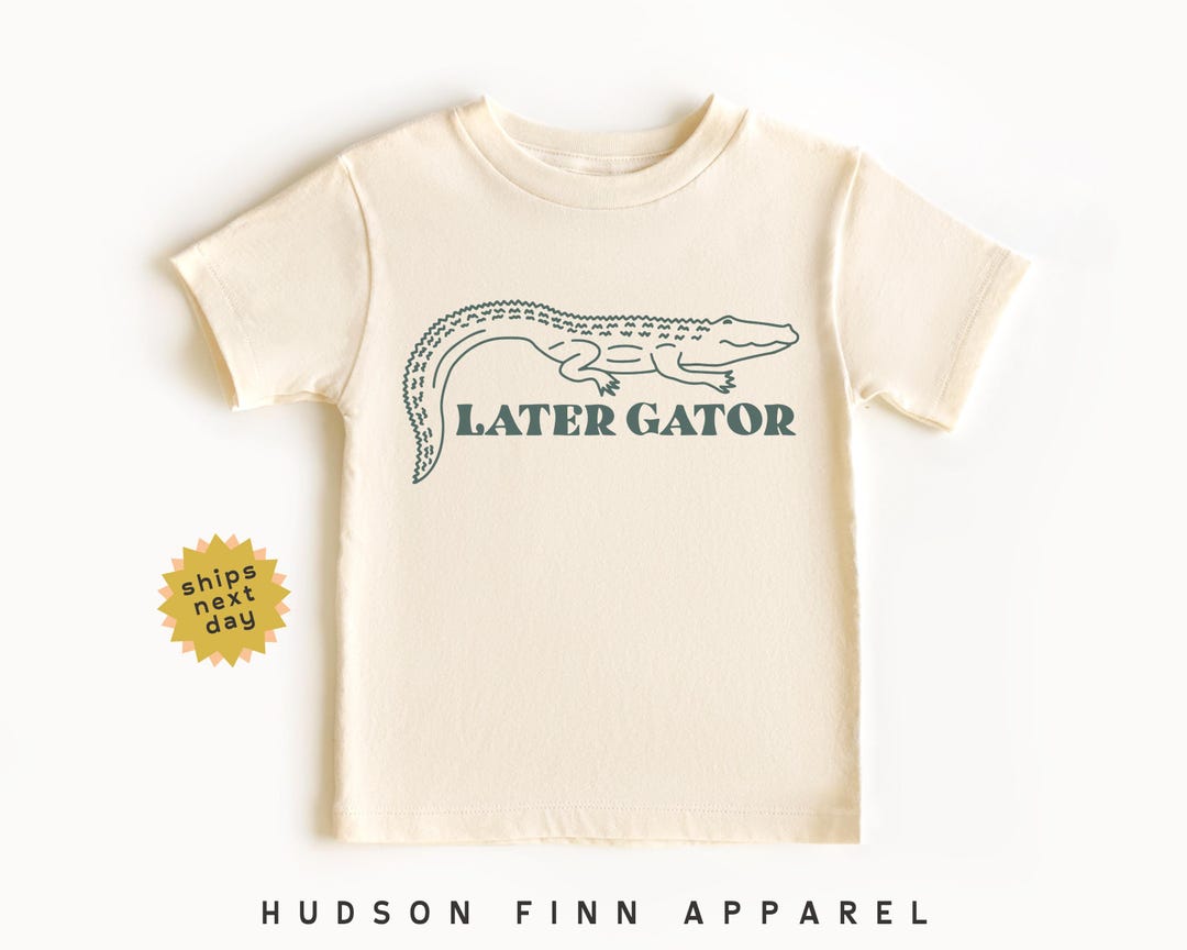 Later Gator Zoo Shirt, Alligator Shirts for Toddlers, Matching Family ...