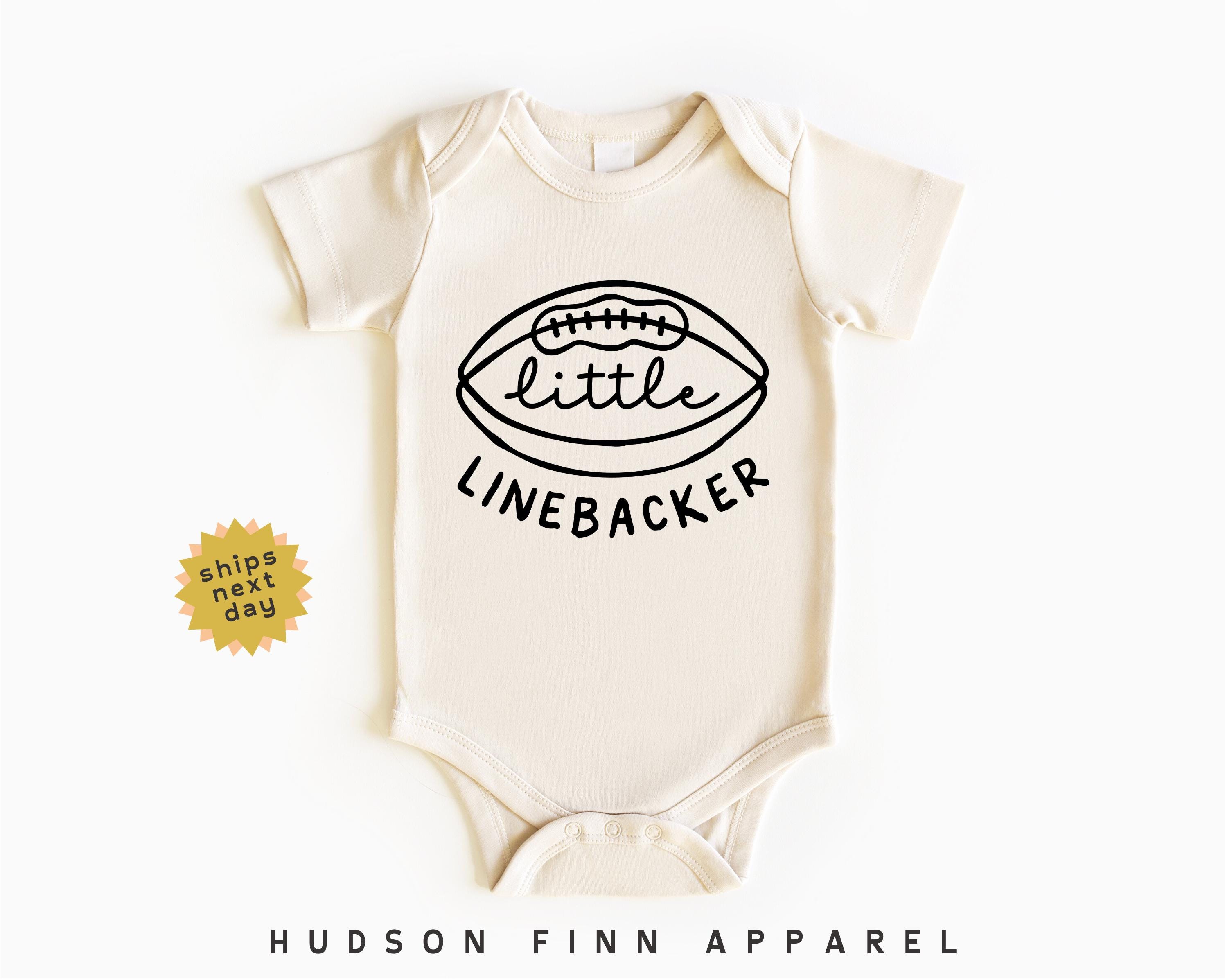 Little Linebacker Kids Football Shirt, Boys Football Toddler Tee ...