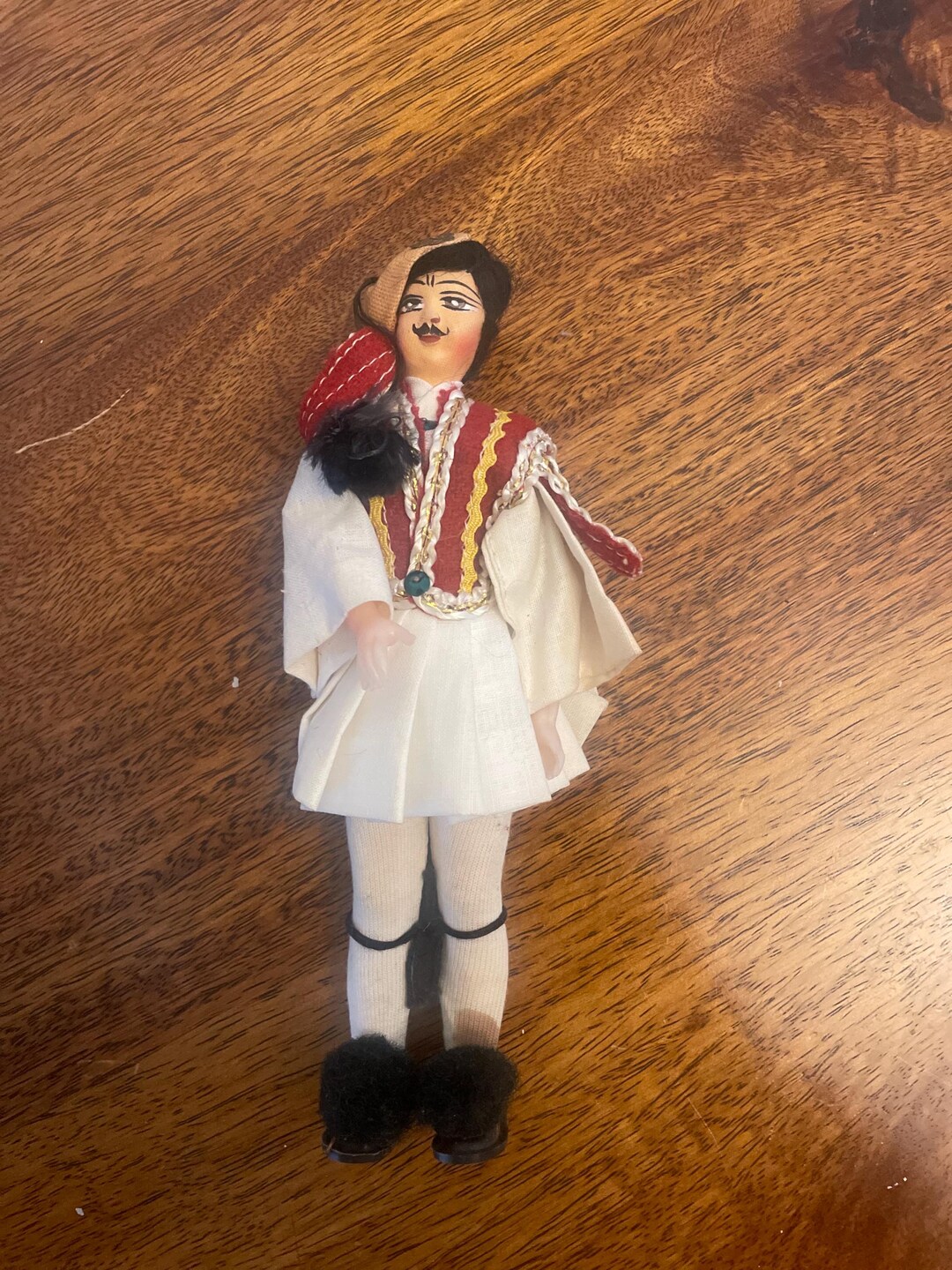 Vintage Handcrafted Greek Doll in Traditional Costume - Etsy