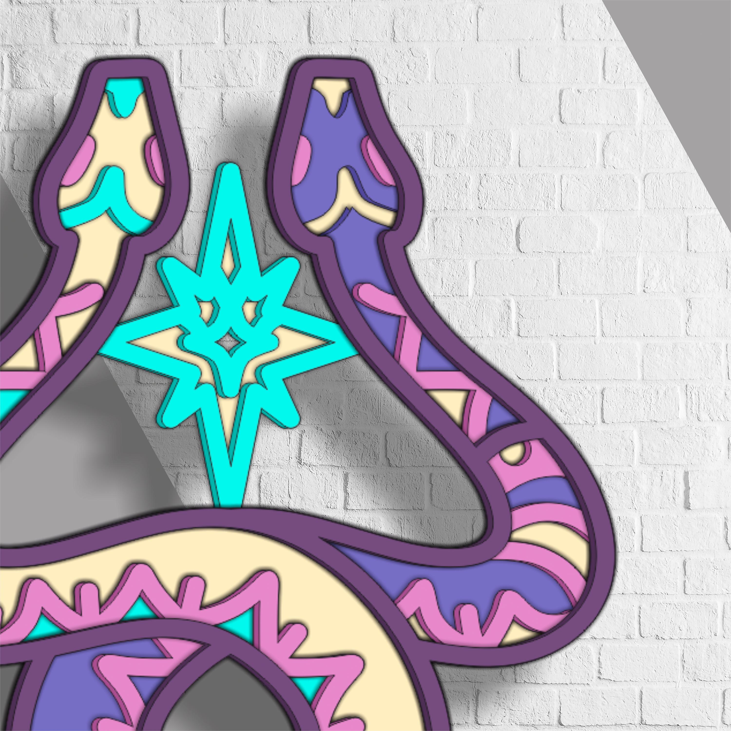 Snakes SVG, Reptile SVG, Multilayer Laser Cut, Instant Digital Download ...