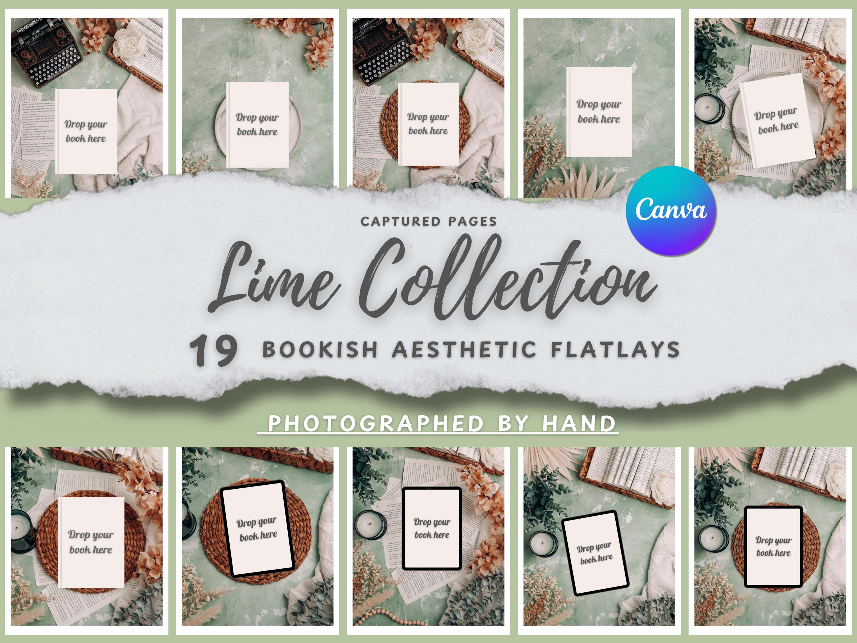 Book Flat Lay Canva Template: Instagram Mockup (digital Download) - Etsy