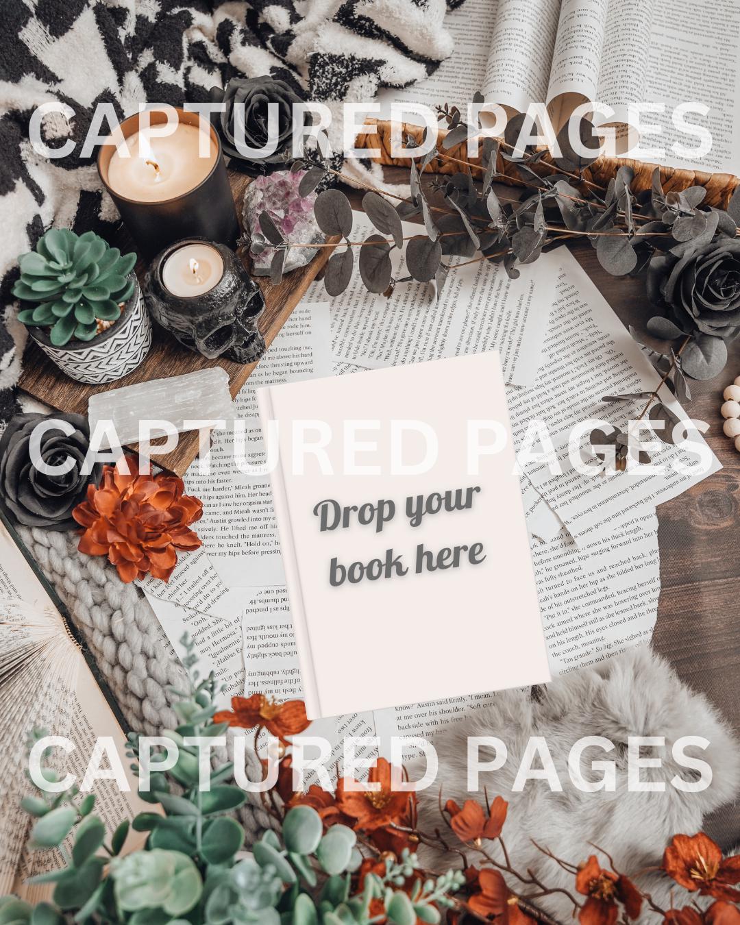 Book Flat Lay Canva Template: Instagram Mockup (digital Download) - Etsy