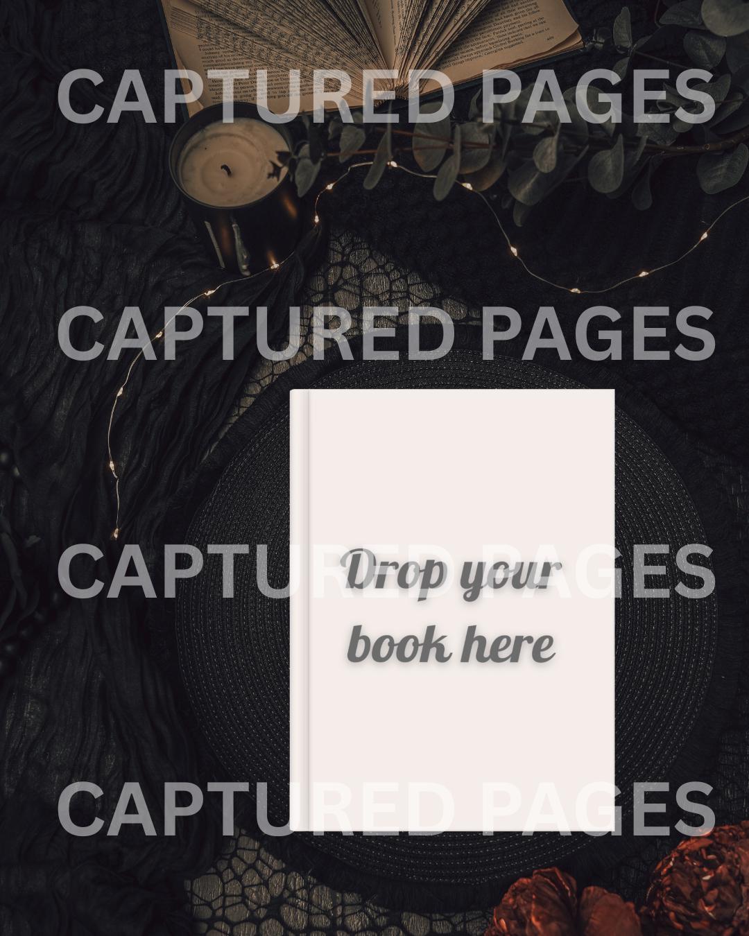 Book Flat Lay Canva Template: Instagram Mockup (digital Download ...