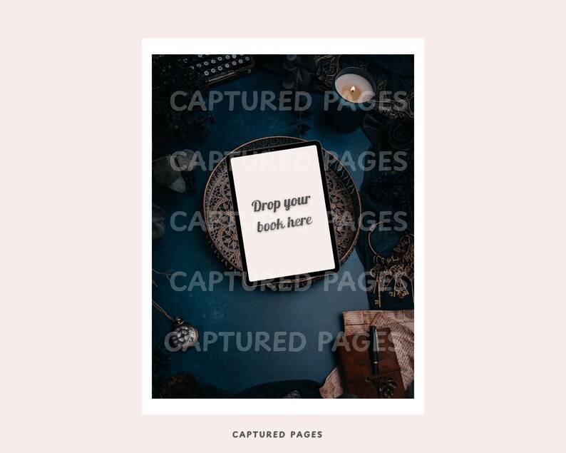 31 Dark Academia Book Mockup Bundle| Moody Bookstagram Flat Lay ...