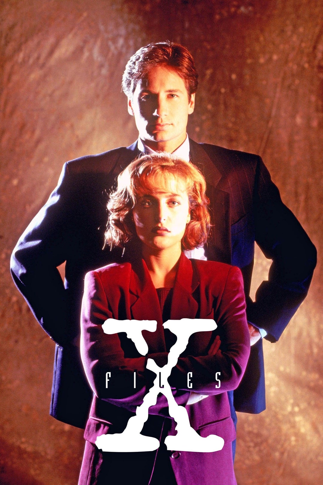 X Files Mulder and Scully Tv Show Alternative Poster Movie Print - Etsy