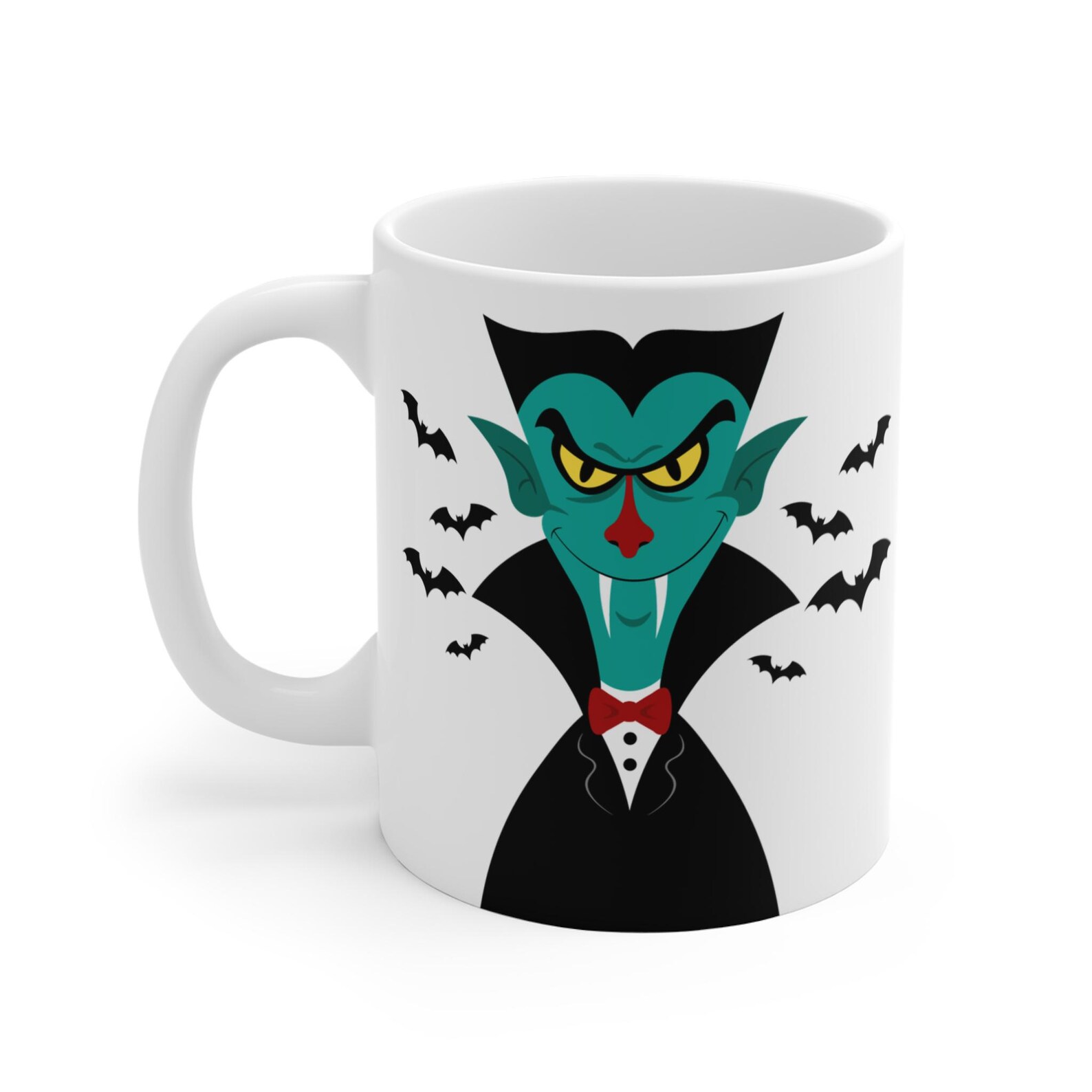Halloween Dracula Mug, Spooky Coffee Cup, Vampire Themed Drinkware ...