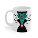 Halloween Dracula Mug, Spooky Coffee Cup, Vampire Themed Drinkware ...