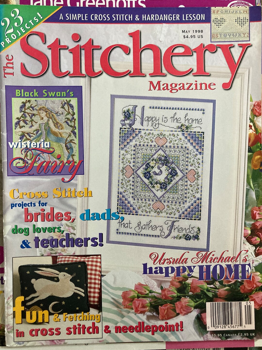 Stitchery Magazine UK Magazine May 1998 Issue 84 - Etsy