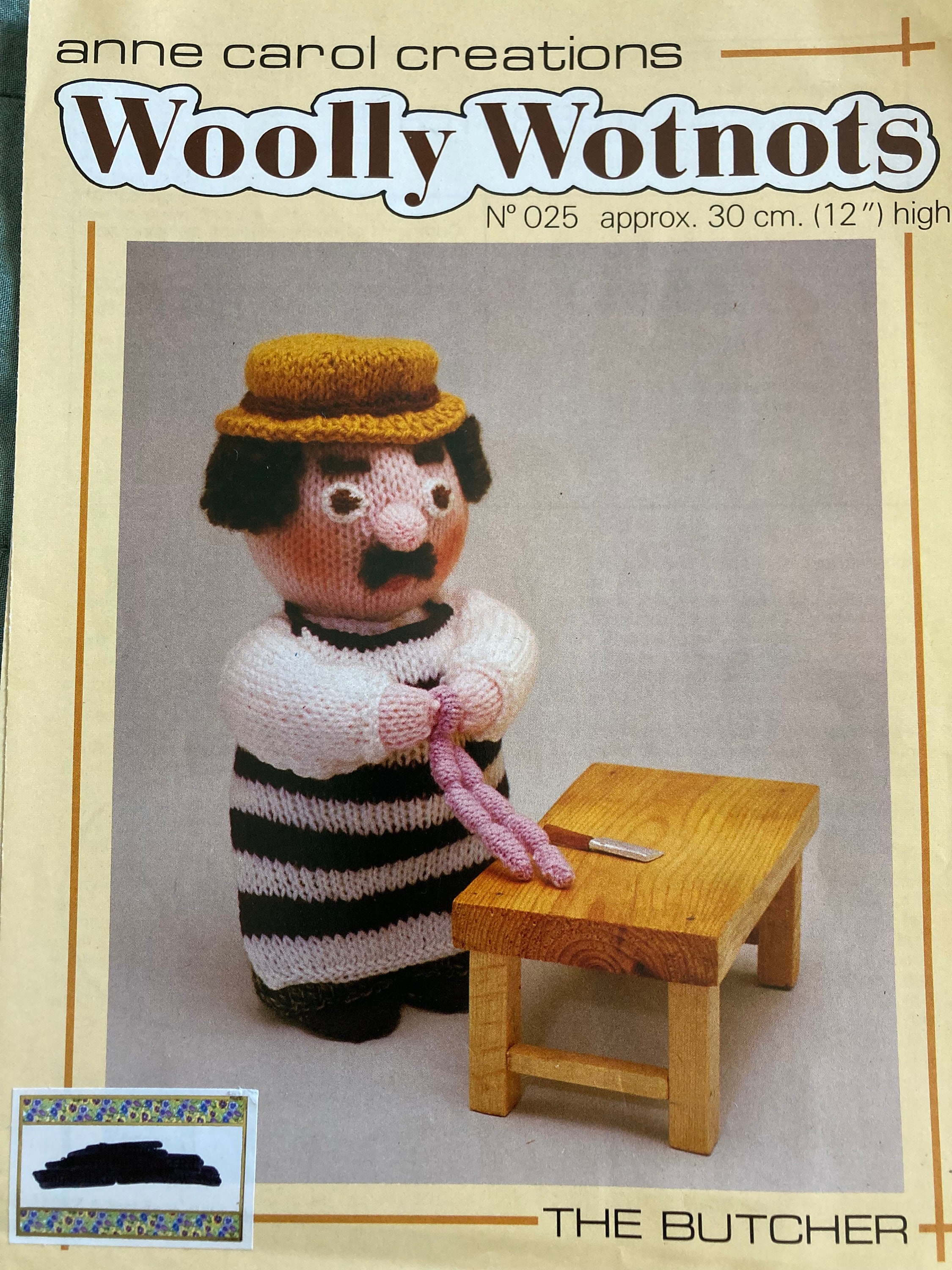 Woolly Wotnots - Anne Carol Creations - Knitting Patterns - Etsy