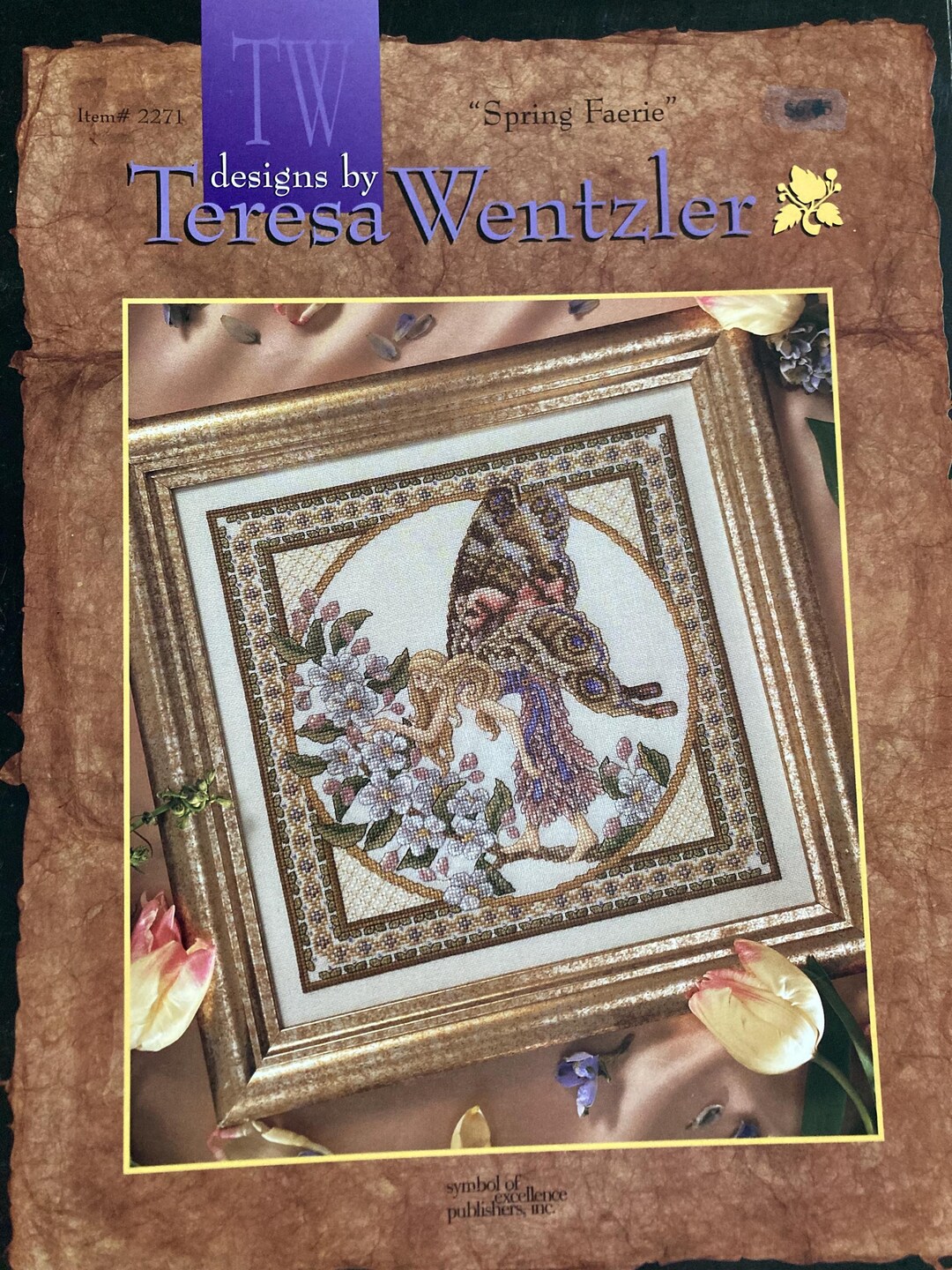NEW Teresa Wentzler - Spring Faerie Cross Stitch Pattern - Etsy