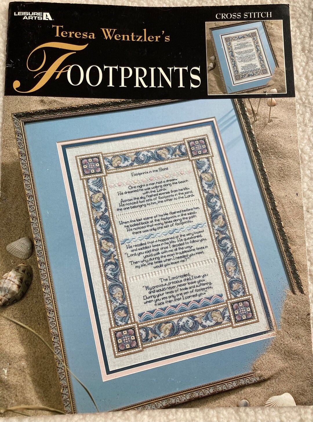 Teresa Wentzler - FOOTPRINTS - Cross Stitch Pattern - Etsy