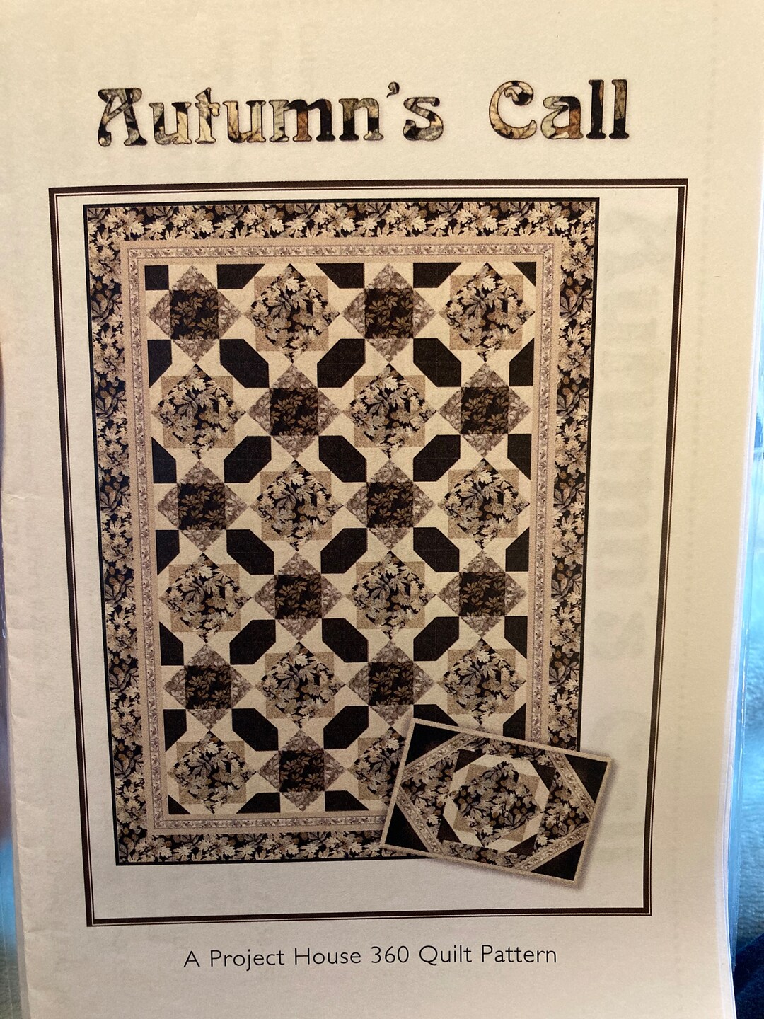 Autumn’s Call Quilting Pattern - Etsy