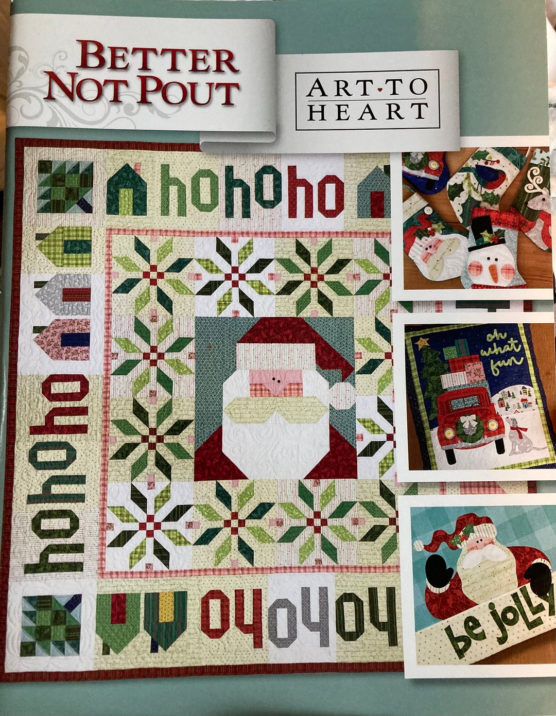Better Not Pout Art to Heart Quilt Pattern Book by Nancy Halvorsen - Etsy