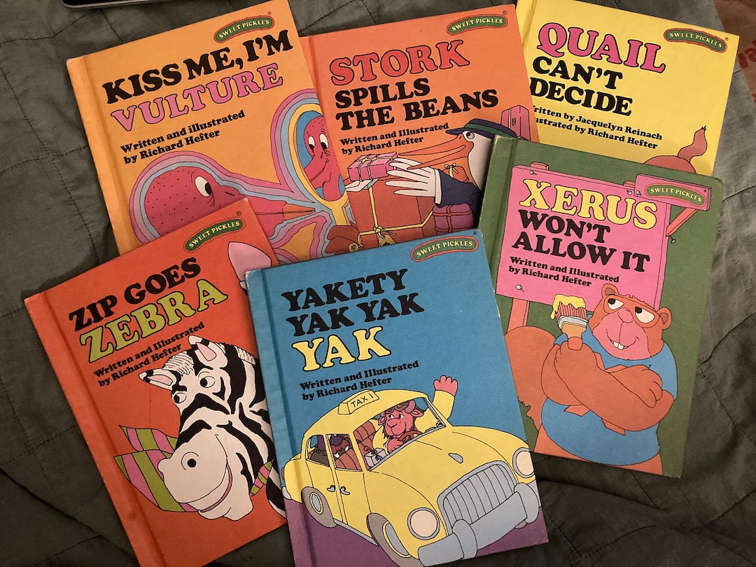 Sweet Pickles Books by Richard Hefter Large Size Version - Etsy