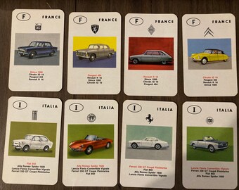 Art & Collectibles Artist Trading Cards Auto Kwartet Jeu des Autos Auto ...