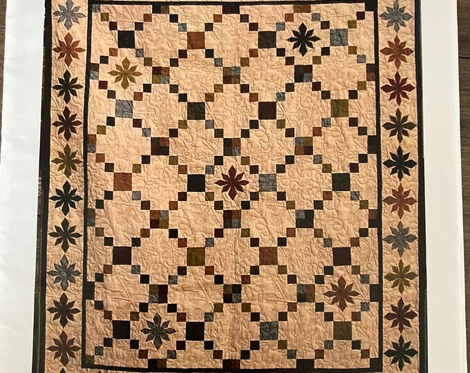 Shauna Case - Colored Snowflakes Appliqué Quilting Pattern - Etsy