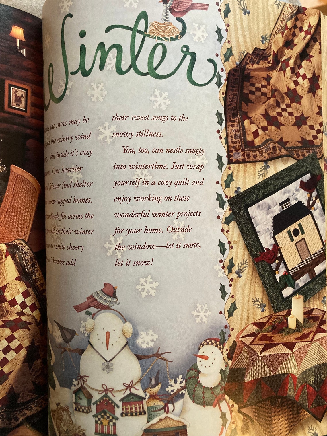 Debbie Mumm Mumms the Word Birdhouses for Every Season Book Quilting ...