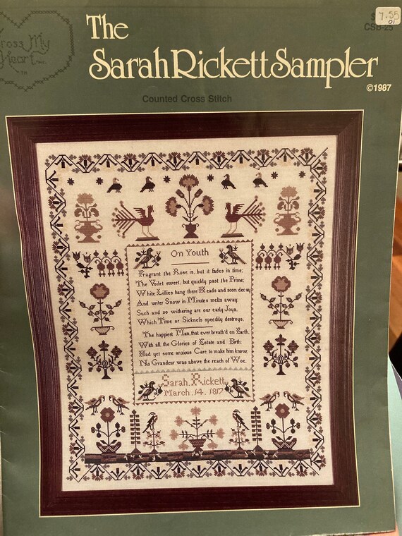 Kits & How To Patterns Sewing & Needlecraft Cross Stitch Pattern ...