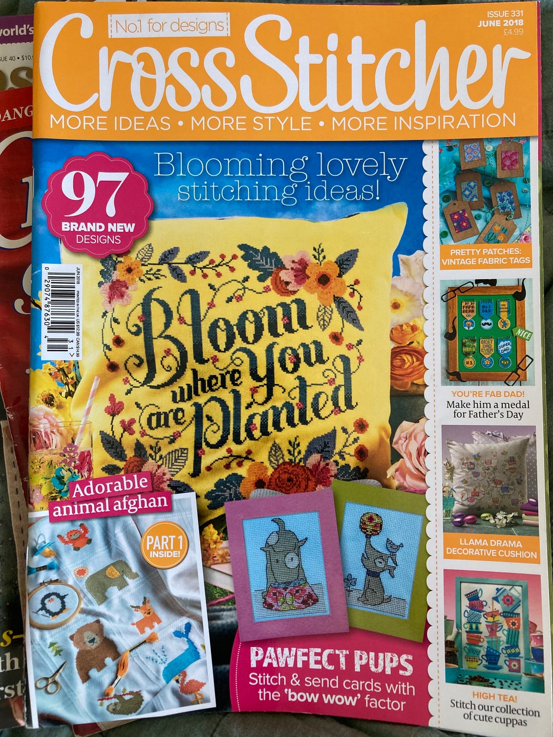 Cross Stitcher UK Magazine - June 2018 - Issue 331 - Etsy