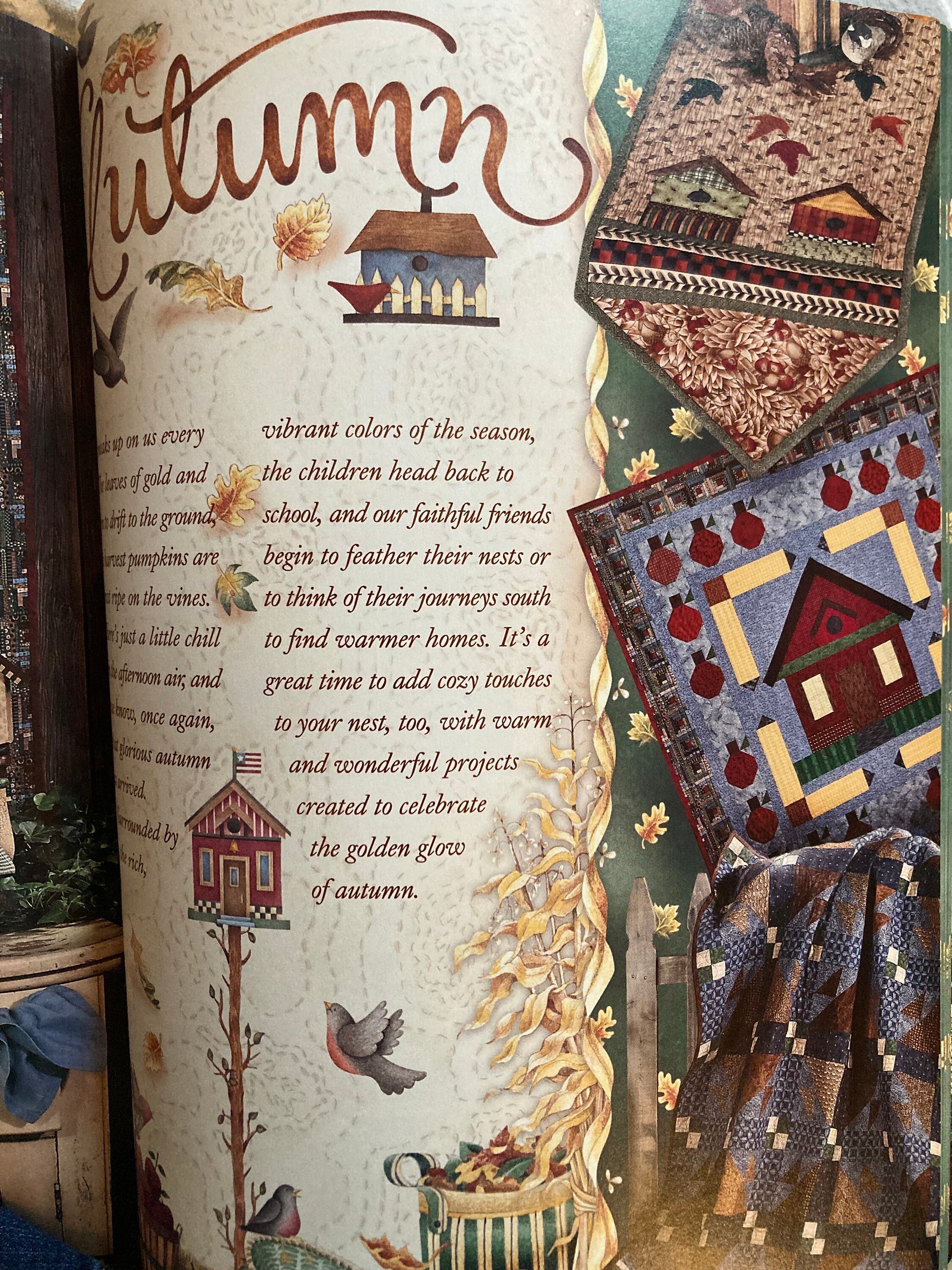 Debbie Mumm Mumms the Word Birdhouses for Every Season Book Quilting ...