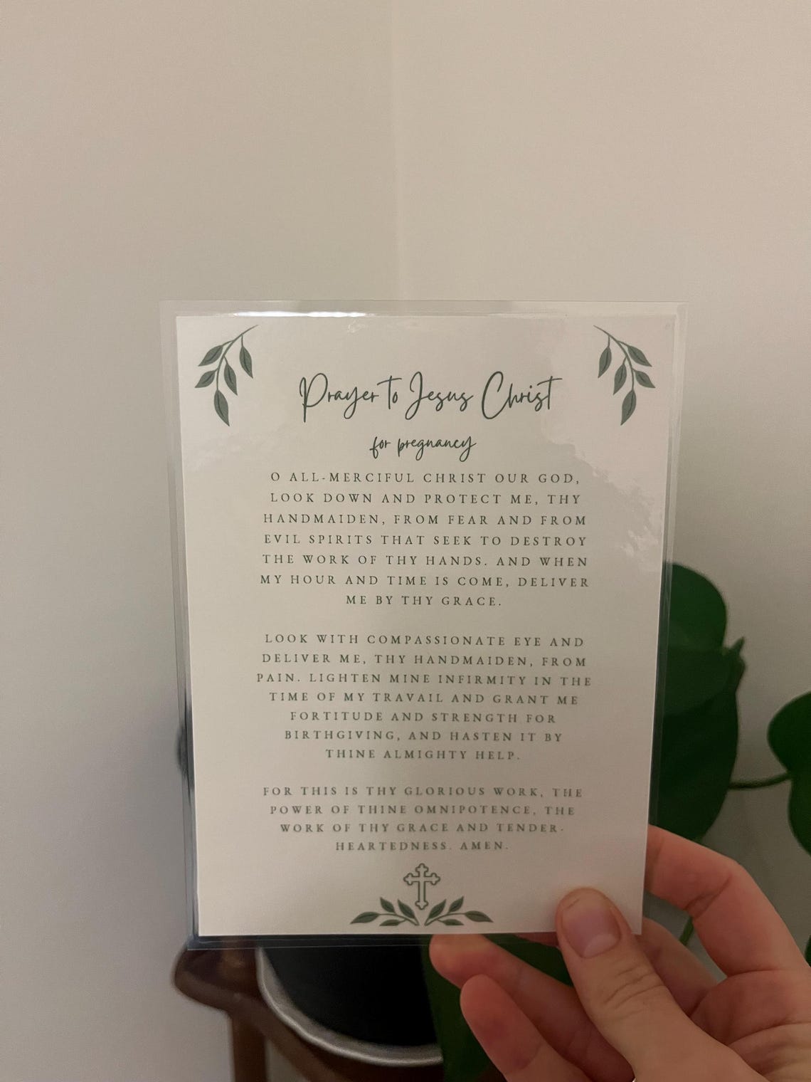 Pregnancy and Birth Prayer Cards for Orthodox Christians - Etsy