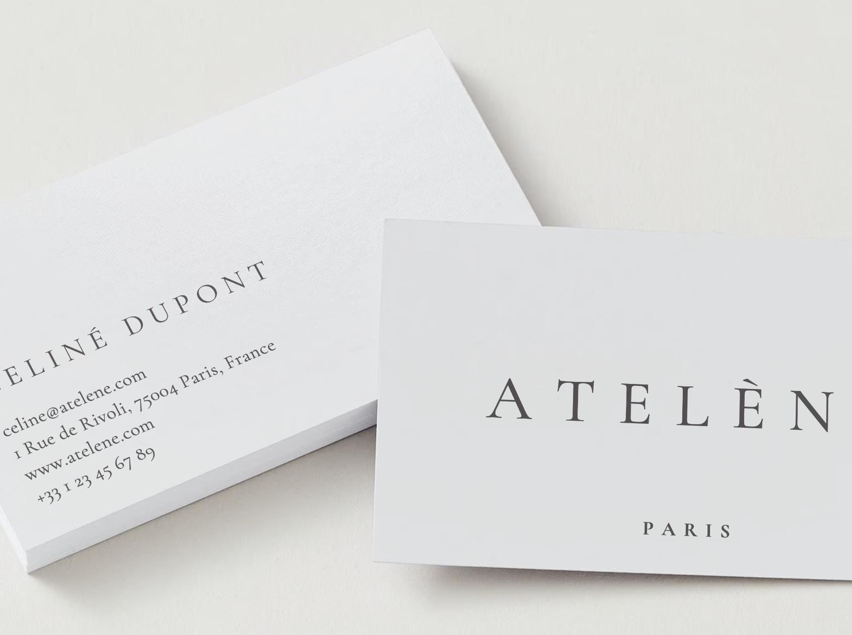 Elegant Business Card Design - Etsy