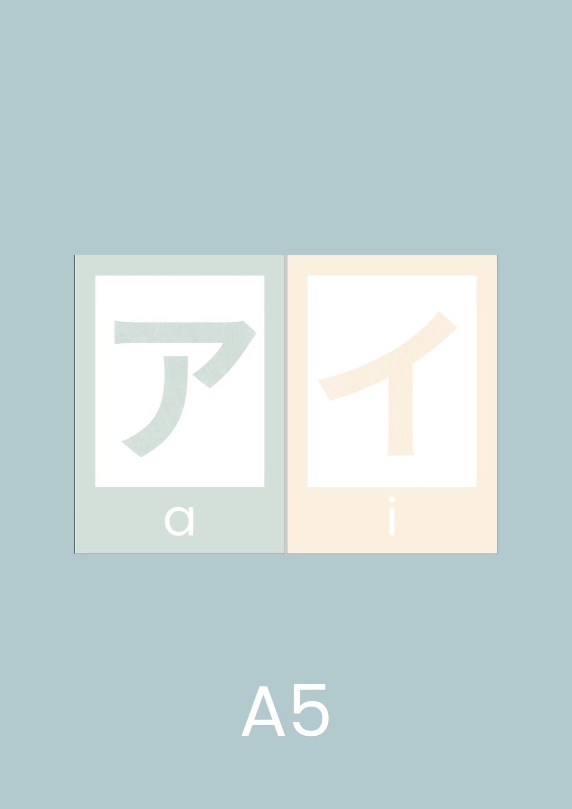 Japanese Katakana Flashcards | Teach or Study Materials Katakana for ...