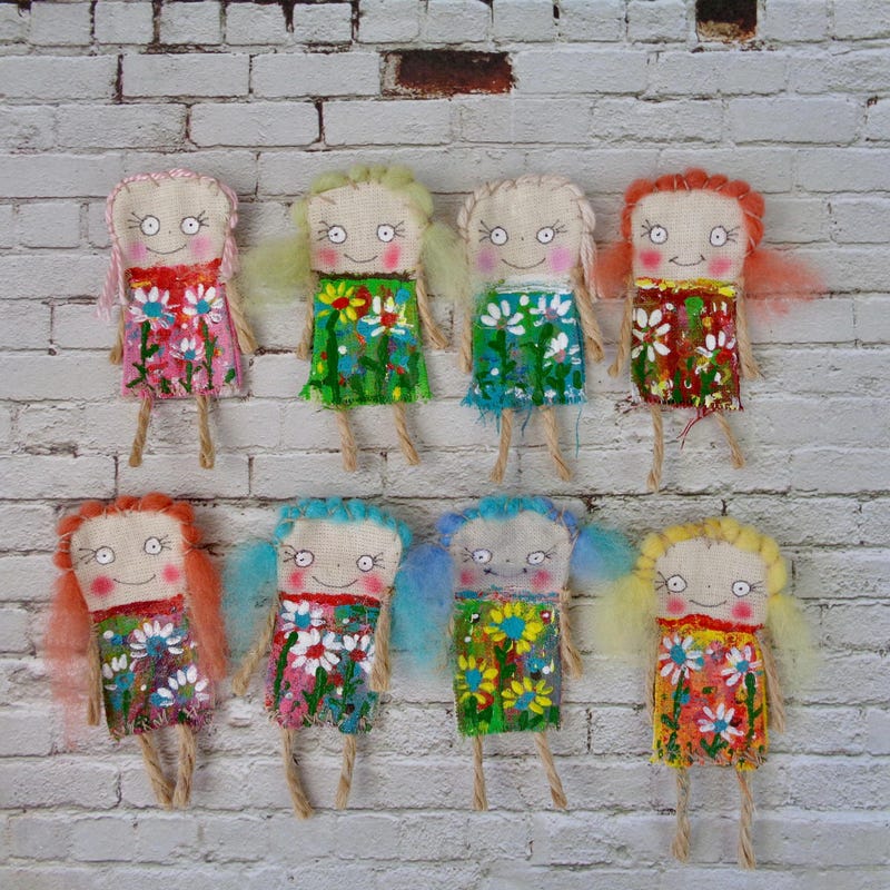 Scrappy Dolls - Etsy