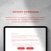 Modern Red Resume Template: Editable CV & Cover Letter (canva Template ...