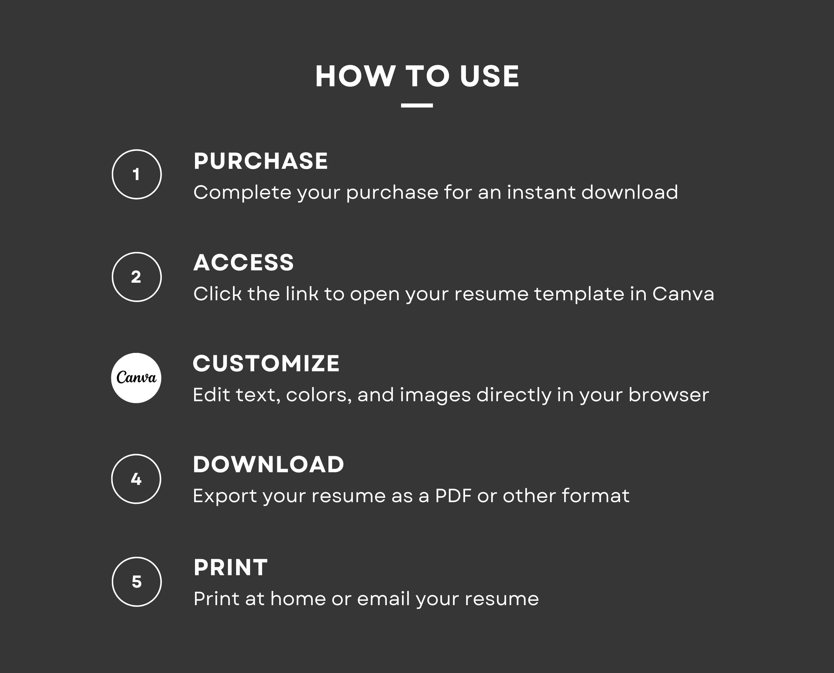 Clean & Modern Resume Template • Editable in Browser • 1-page CV + 2 ...