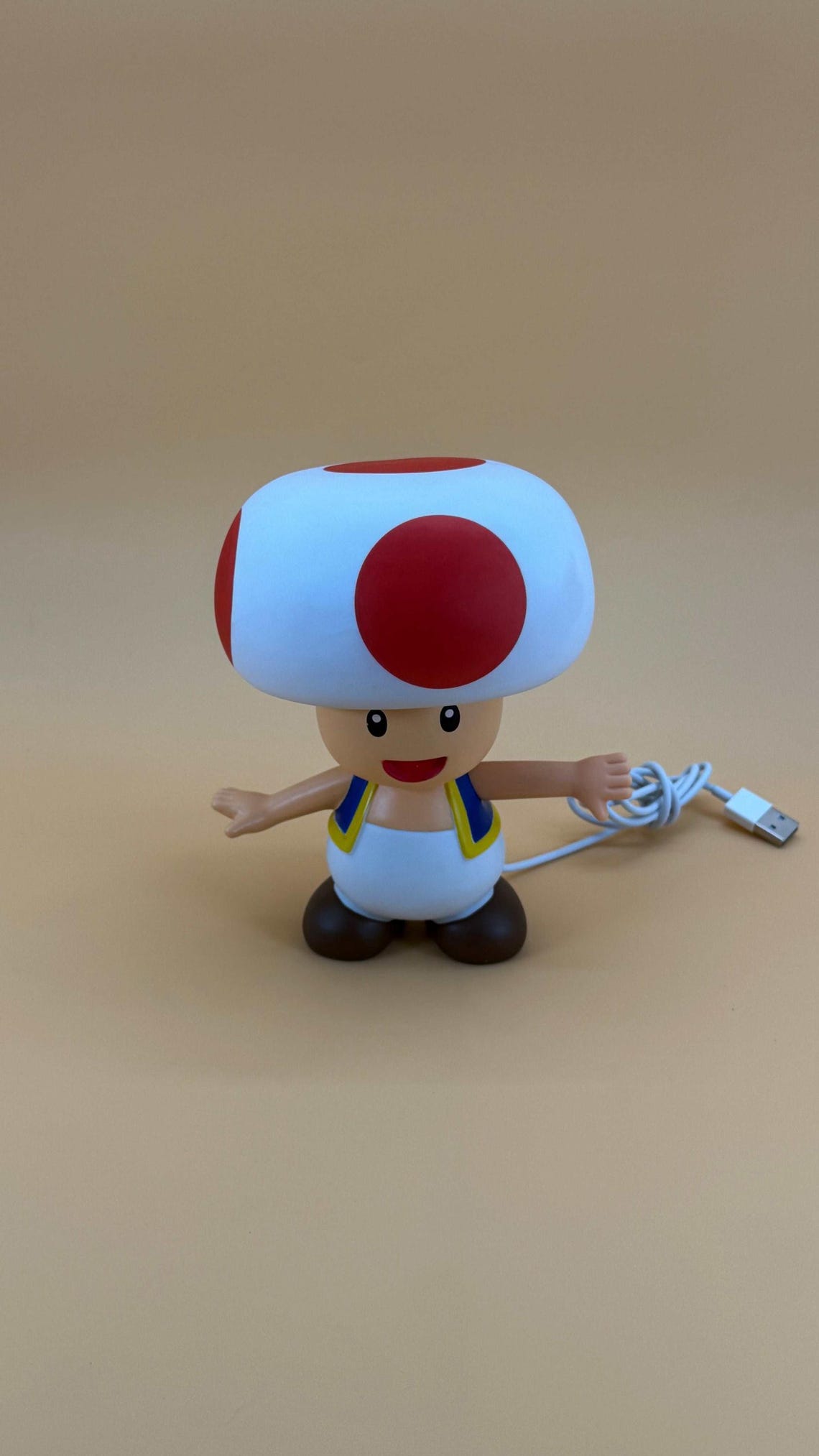 6" Nintendo Toad Desk Lamp Light - Etsy