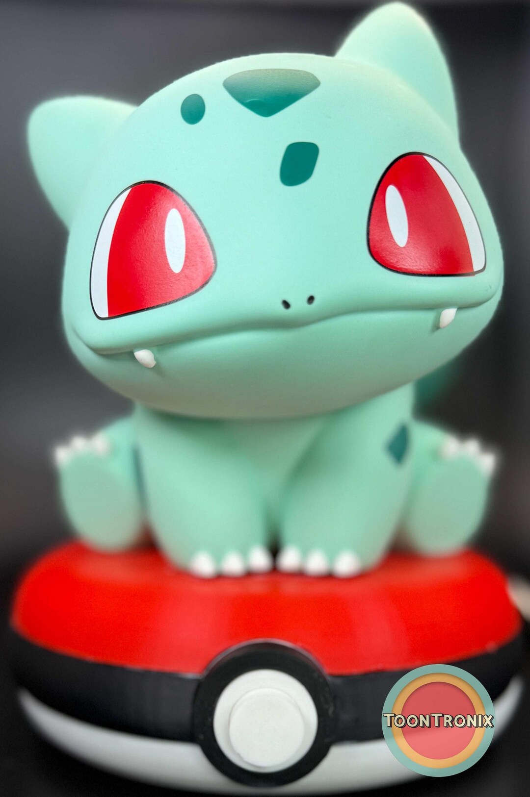 7" Bulbasaur Pokeball Pokemon Desk Lamp Light - Etsy