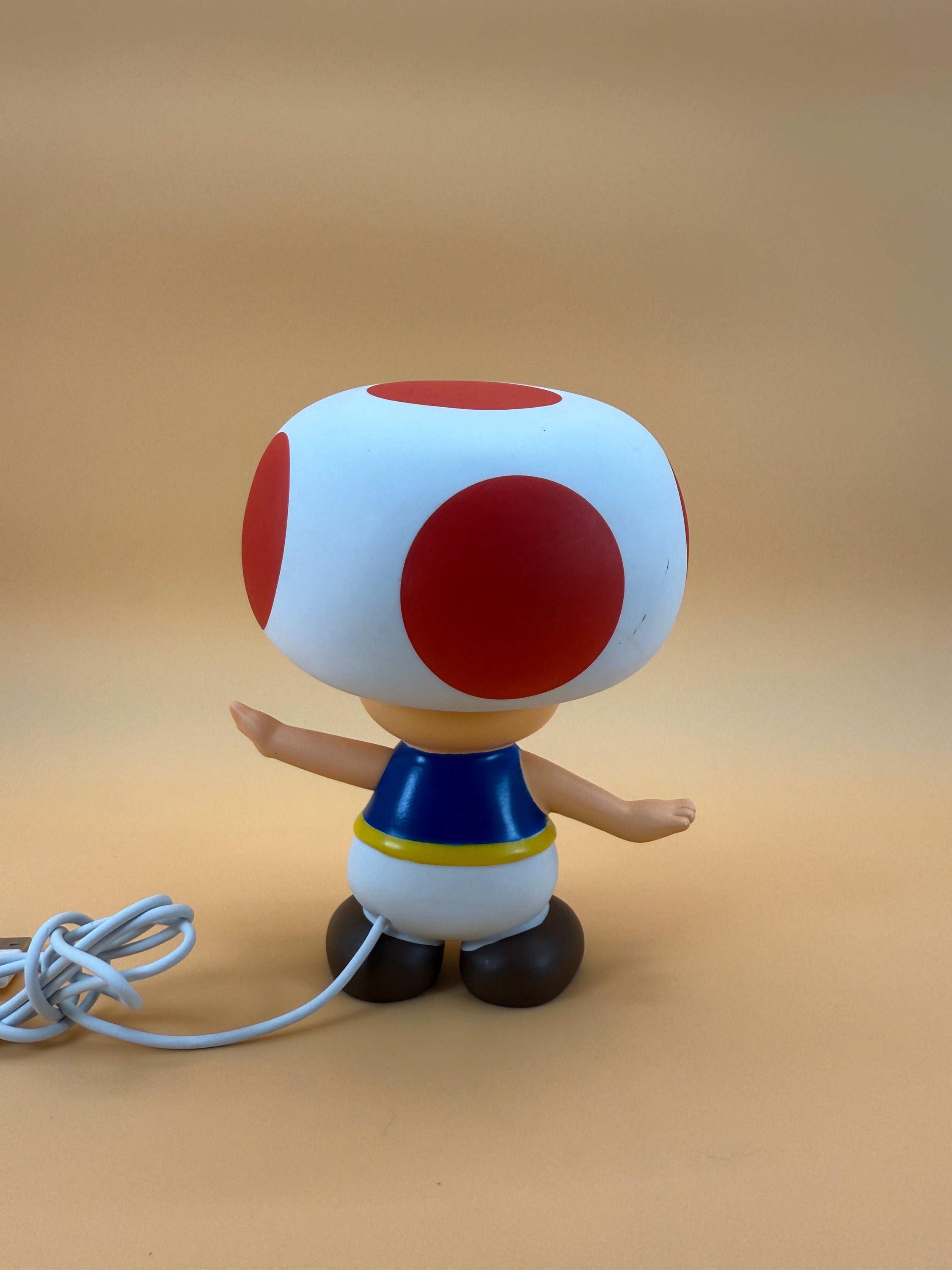 6" Nintendo Toad Desk Lamp Light - Etsy