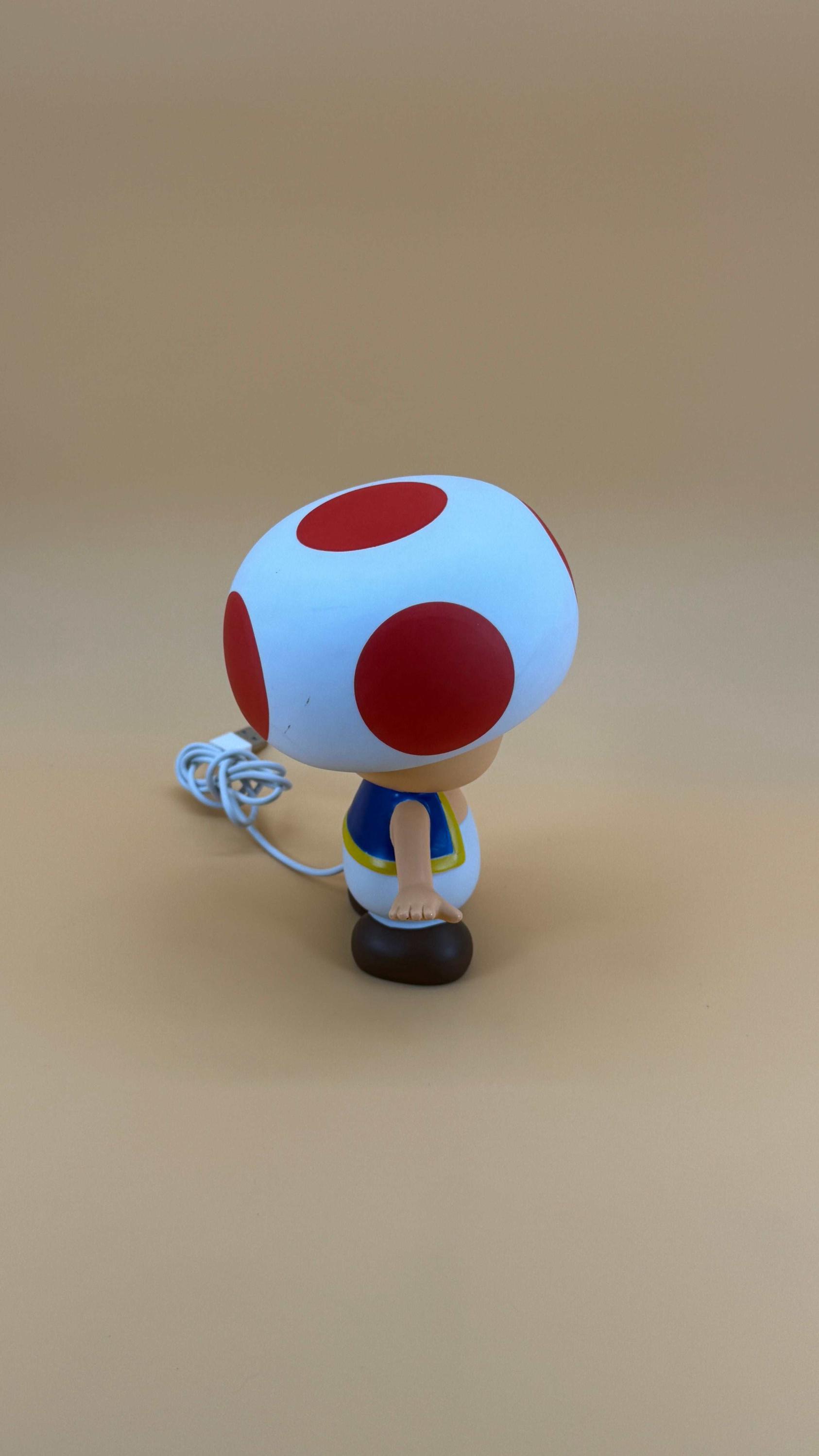 6" Nintendo Toad Desk Lamp Light - Etsy