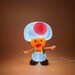 6" Nintendo Toad Desk Lamp Light - Etsy