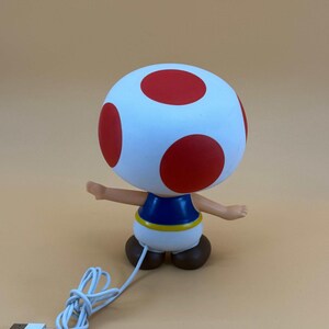 6" Nintendo Toad Desk Lamp Light - Etsy