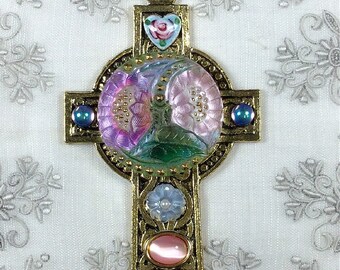 Celtic Cross Button - Etsy