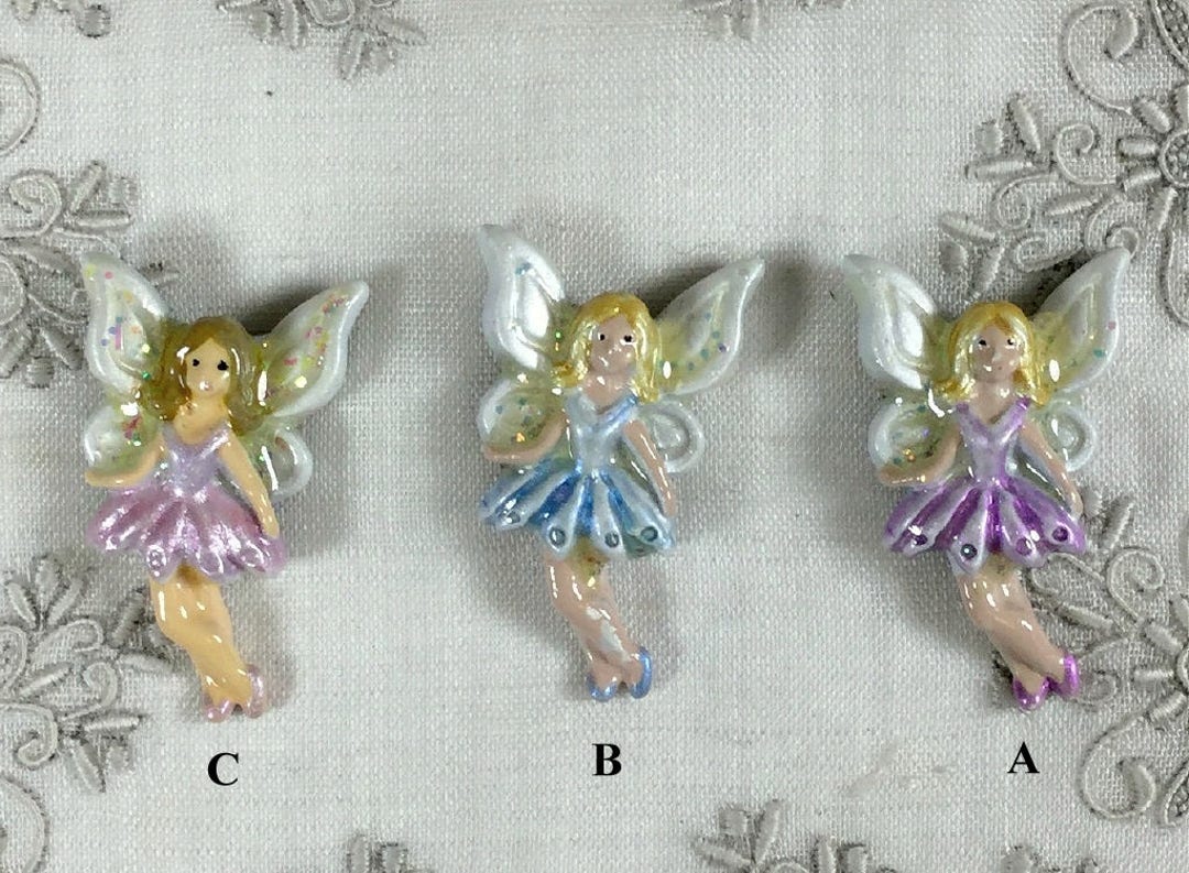 Dancing Fairy Button 536 - Etsy