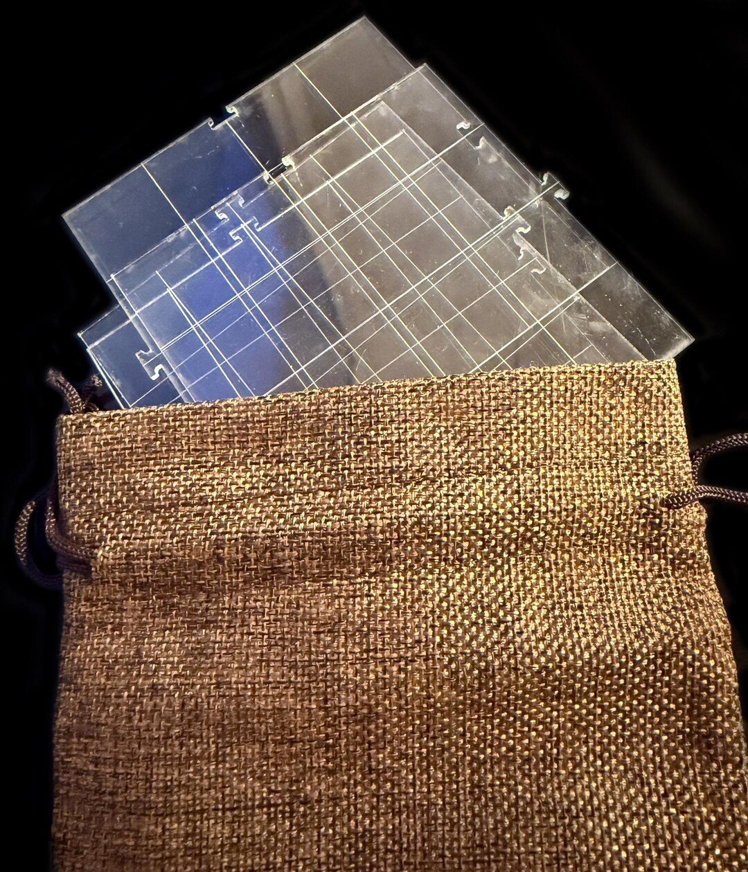 10 Modular Acrylic Plates for Tabletop Role Playing Games 4x4 Inches ...