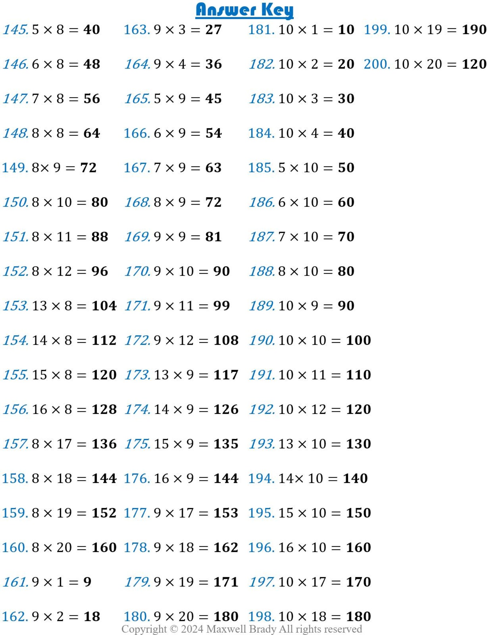 Soccer Math - Math Multiplication Worksheets - Soccer - Sports - Etsy