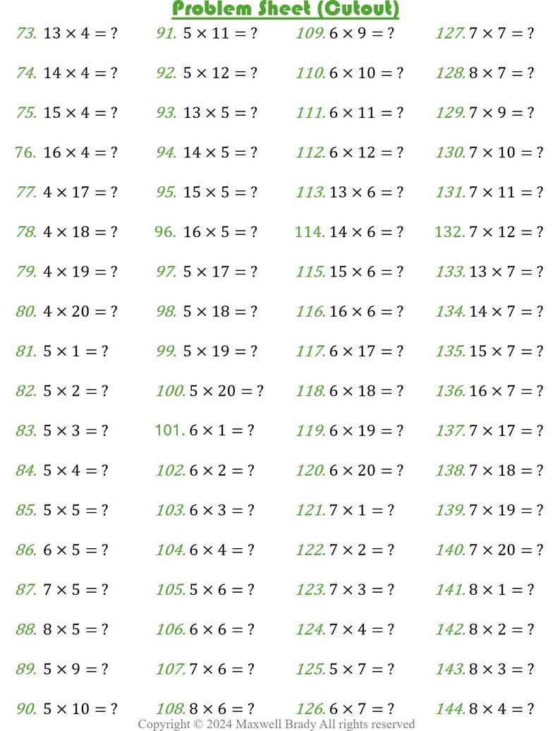 Soccer Math Math Multiplication Worksheets Soccer Sports - Etsy