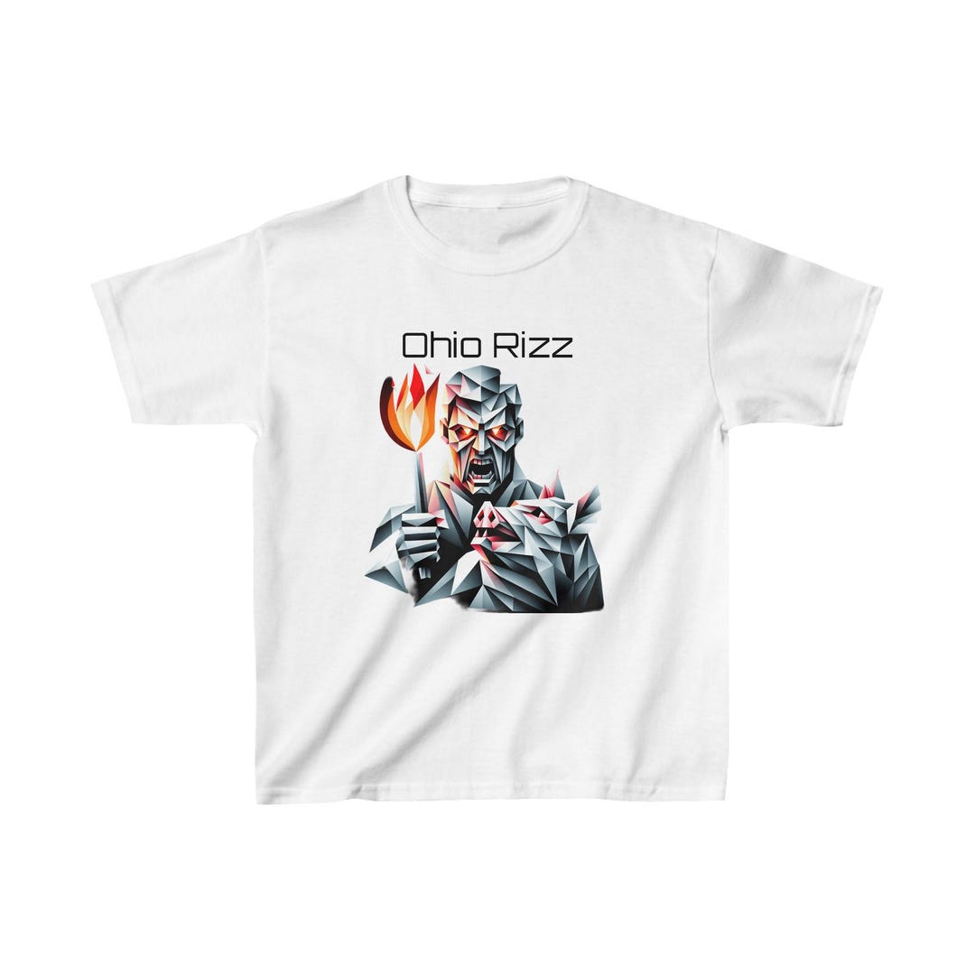 Ohio Rizz Gen Z Gen A Minecraft Funny Random Kids Heavy Cotton™ Tee - Etsy