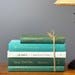 Vintage Green Book Stack - Etsy