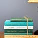 Vintage Green Book Stack - Etsy