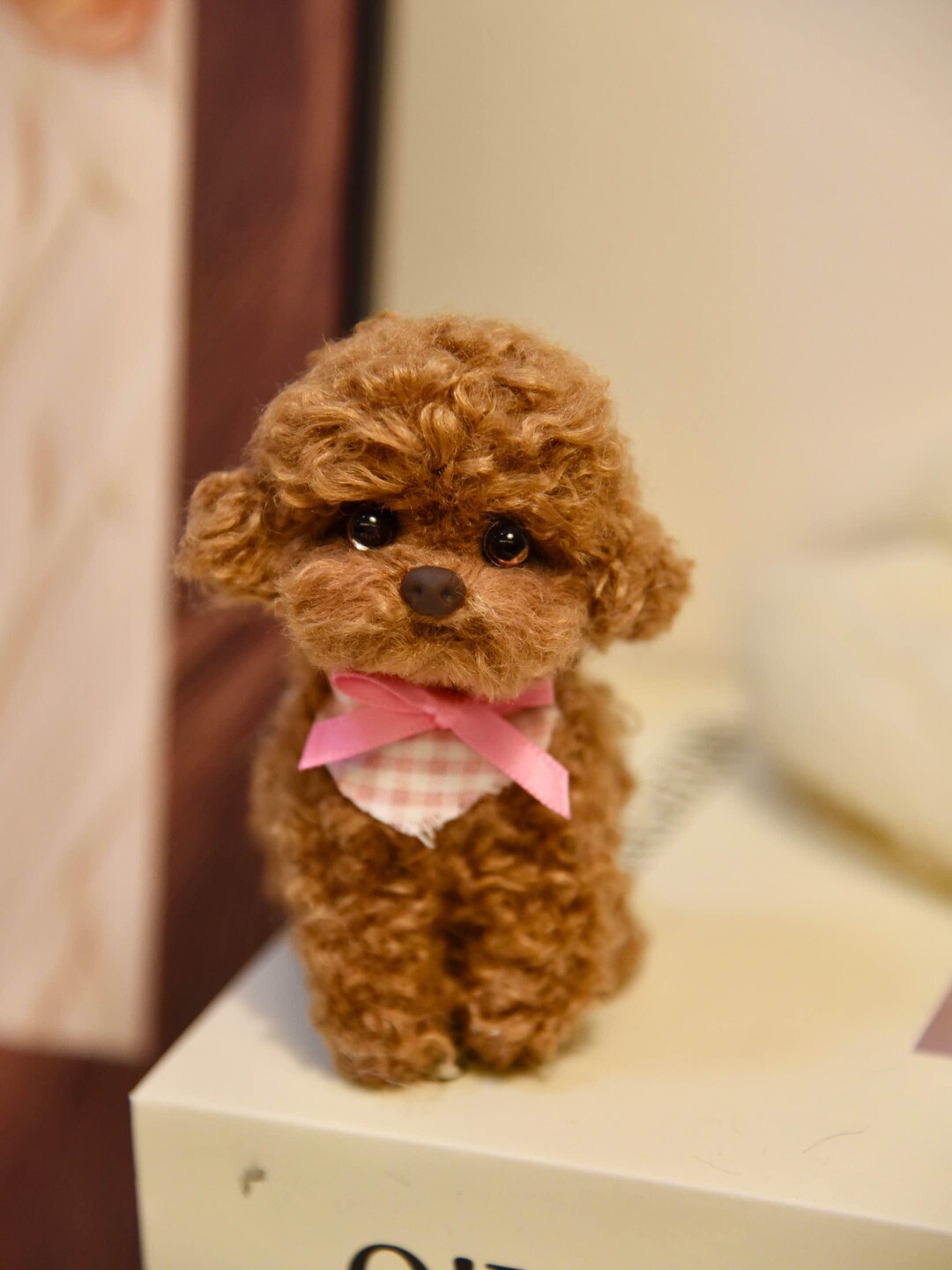 Handmade Poodle Plush,realistic Dog Toy,handmade Simulated Plush ...